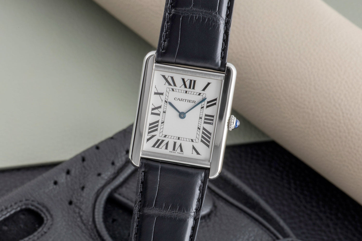 Cartier Tank watches Solo & Louis to buy pre-owned | zeitauktion