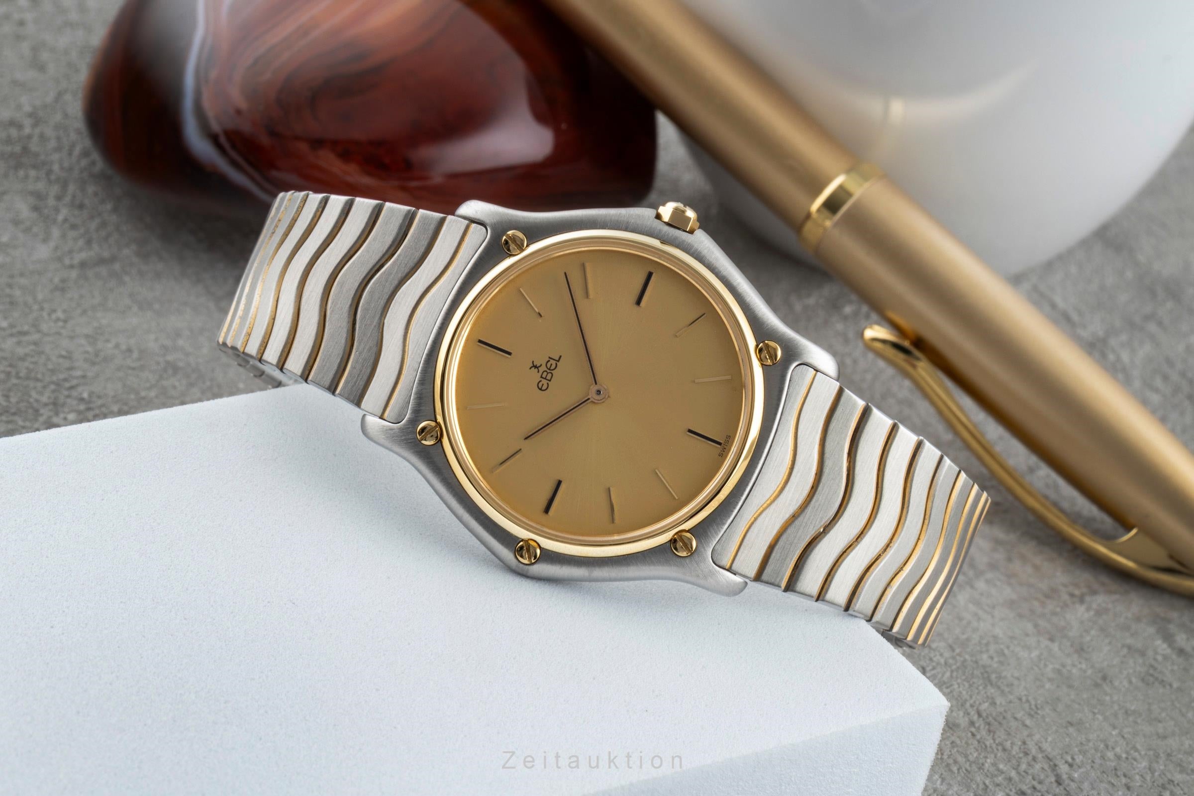 Ebel Classic Wave steel / gold quartz Kal. 81 Ref. 181903 | 2505849