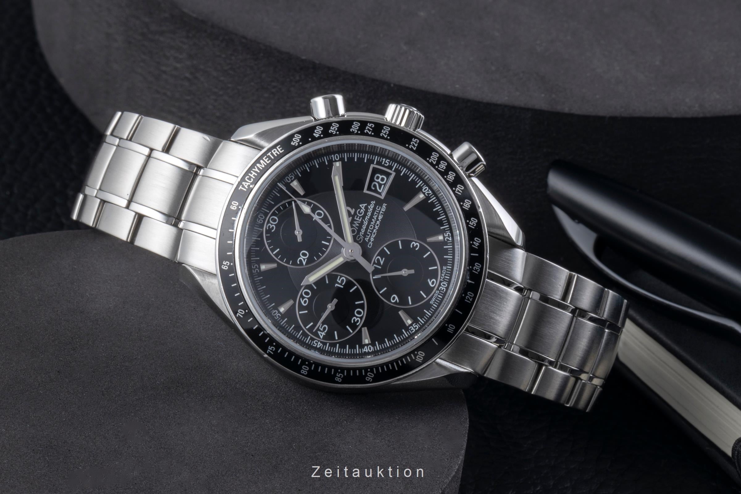 Omega Speedmaster chronograph steel automatic Kal. 1164 Ref. 3210.50.00 ...