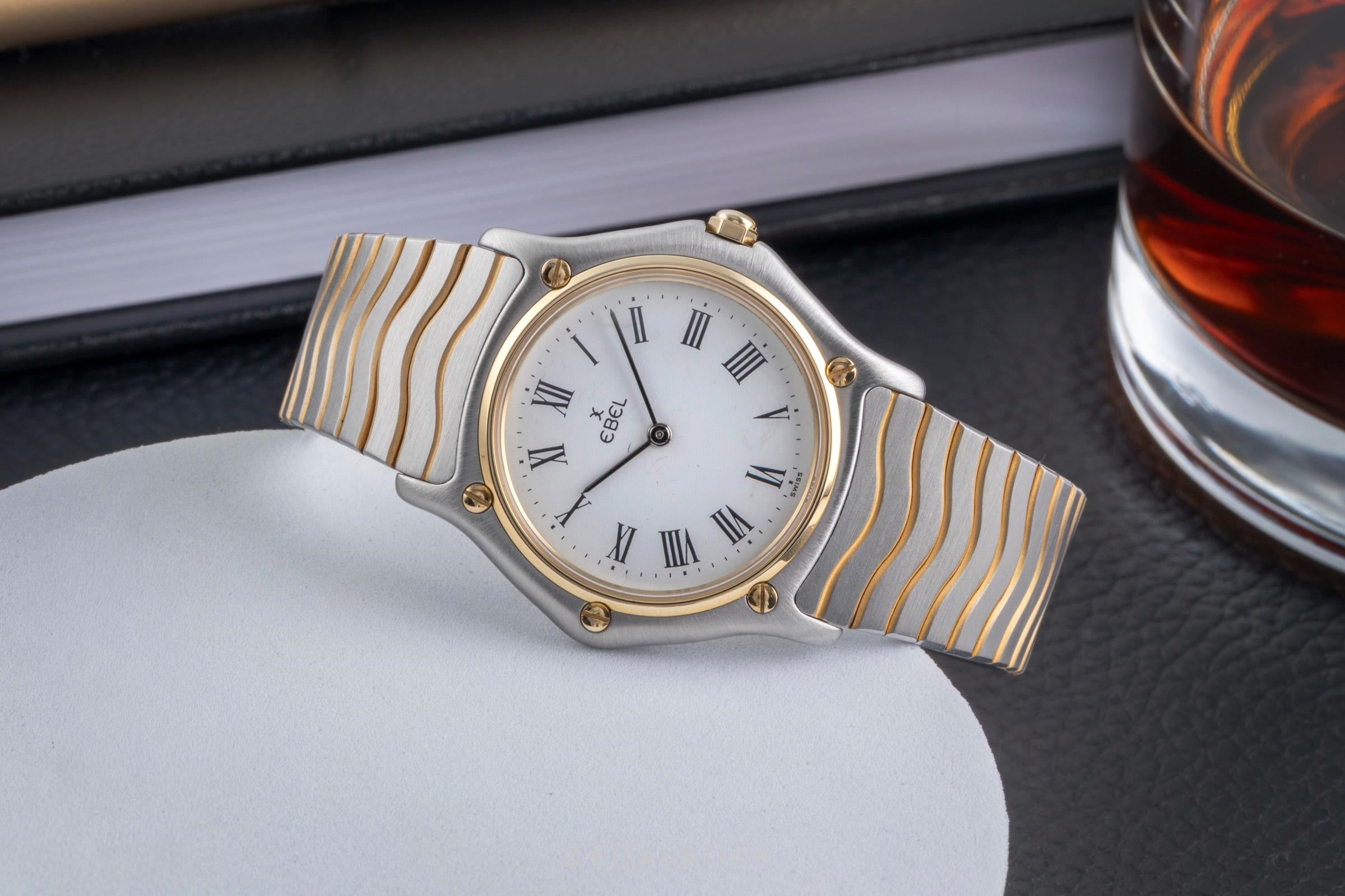 Ebel Classic Wave steel / gold quartz Kal. 81 Ref. 181909 | 2507517